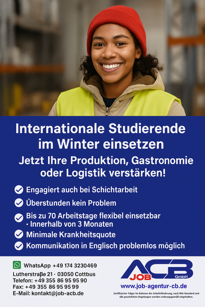 Job Agentur CB - Arbeiten in Deutschland - Job ACB - Die Job Agentur ...